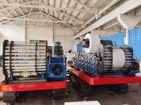 China 0.3-0.8mm Rain Gutter Roll Forming Machine For GreenHouse for sale