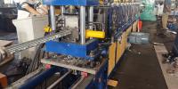 China 11kw Galvanized Vineyard Post Forming Machine With Punching Press for sale