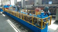 China 11kw Galvanized Vineyard Post Forming Machine With Punching Press for sale