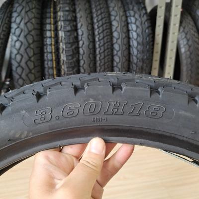 Cina Venezuela Mercato pneumatici per motociclette 3.60H18 con colore nero e Qingdao porto di carico in vendita