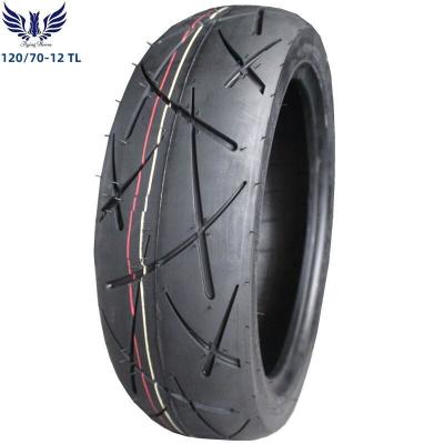 Cina Ply rate 6PR/8PR Casco pneumatico Motociclo pneumatico tubo pneumatico 120/70-12 120.70.12 120/70/12 in vendita
