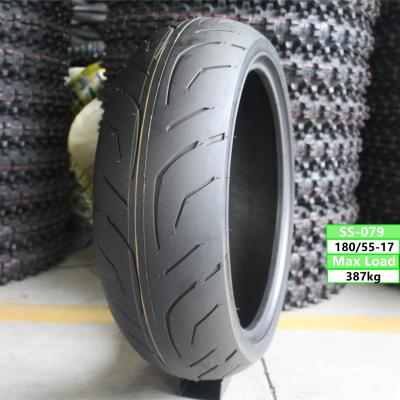 Cina 180/55-17 pneumatici da 17 pollici per moto e migliorati per il retrofit/upgrade in vendita