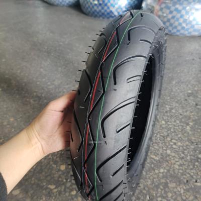 China 35%-45% de teor de borracha Pneus sem tubos de motocicletas 3,50-10 350 10 com material durável à venda