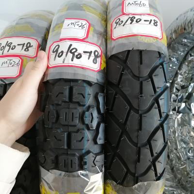 China Venda de pneus de motocicleta 90/90-18 para substituição/reparação no porto de Qingdao à venda