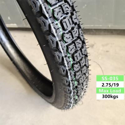 Cina Alta velocità 150 km/h Pneumatico per motocicletta 2.75/19 con involucro e velocità in vendita