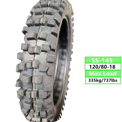 Cina 120/80-18 Pneumatici per motociclette con 35%-45% di gomma e TL 6,5 kg in vendita