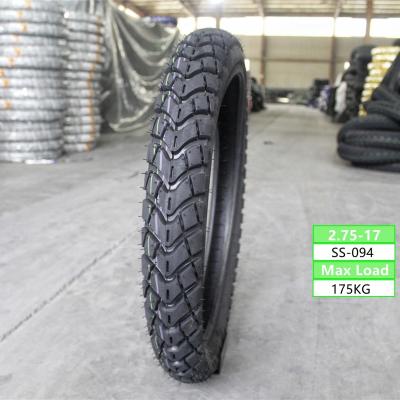 China Burkina Faso Tubos de moto 2.75-17 275-17 com capacidade de carga de 178 kg e teor de borracha à venda
