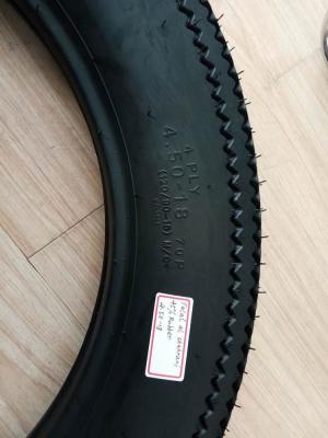 Cina Disegno di modello profondo per pneumatici a motore a tubo interno 4.50-18 4.00-19 per un'installazione facile in vendita