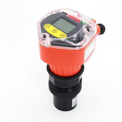 China 24VDC 4 Wire 4-20mA Ultrasonic Level Sensor Oil Level Transmitter for sale