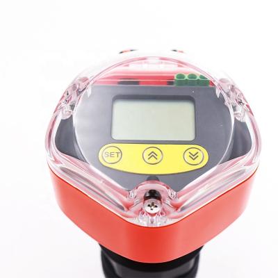China 24VDC 4 Wire 4-20mA Ultrasonic Level Sensor Oil Level Transmitter for sale