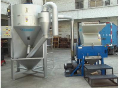 China China crusher factory high quality 10HP waste plastic crusher machine crushing plant for sale
