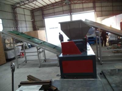 China plastic shredder recycling machine / used battery shredder machine for sale