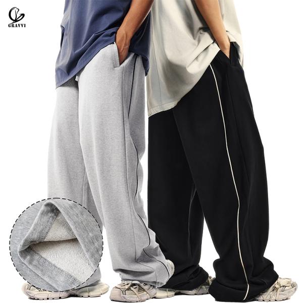 Quality 100% Cotton Fleece Sweatpants Autumn Custom Men Sweatpants Eco Friendly for sale