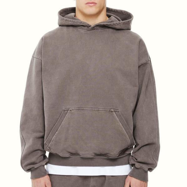 Quality Custom Print Men Hoodies Oversized Blank 100% Cotton Pullover For Streetwear for sale