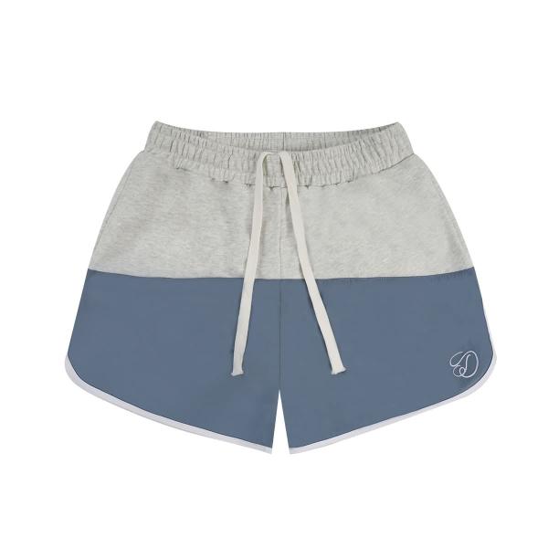 Quality Custom Heavyweight Two-Tone Athletic Shorts Embroidered Streetwear for sale