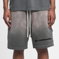 Quality Custom Heavyweight Vintage Wash Sweatshorts OEM Private Label Streetwear for sale