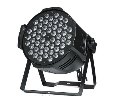 China 2022 Professional light led par 54 rgb 3 in 1dmx stage lighting led flat par light for sale