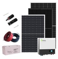 China Complete Solar System 3000w 4000w 5000w On Grid Solar Panel Kit for sale