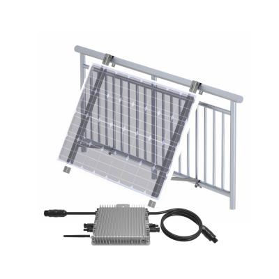 China 600W Balcony Solar System Grid Tied  Plug And Play Solar Power Systems for sale