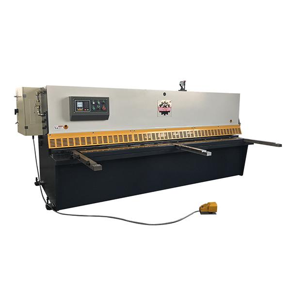 Quality Steel Swing Beam CNC Electric Oli Mix Servo Cutting Hydraulic Plate Shearing Machine 4x3200mm for sale