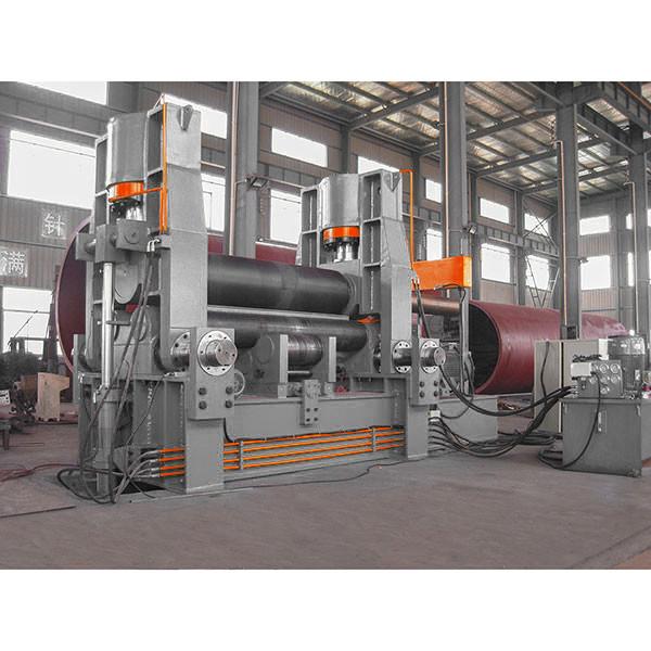 Macchina di laminatura per piastre universali a rotolatore superiore di tipo metallo-acciaio grande W11S-50×3000