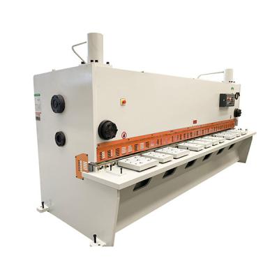 Máquina hidráulica de corte de guilhotina de 6x4000 mm com painel de controlo CNC para facilitar a operação