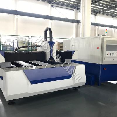 China Fiber Laser Cutting Machine CNC Laser Cutting Machine with 20mm Cutting Thickness 1 Year Warranty and 4-axis Configuration for sale