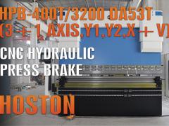 400t 4000mm Laser CNC Hydraulic Press Brake Bending Machine HPB-400T/4000