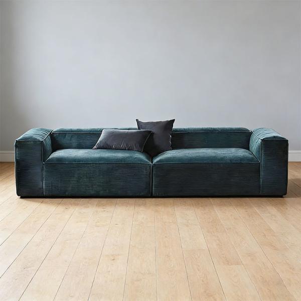 Quality Luxury Modern Convertible Vacuum Pack Modular Sofa Set Compressed Fabric For Living Room Apartment Hotel Villa School for sale