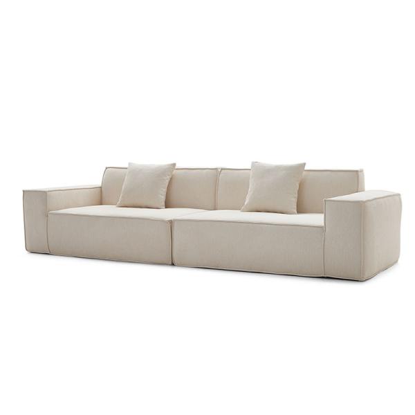 Quality Modular Fabric High Density Sponge Compression Living Room Sofas Set Furniture Sectional Vacuum-Packed Cucstomized Couch for sale