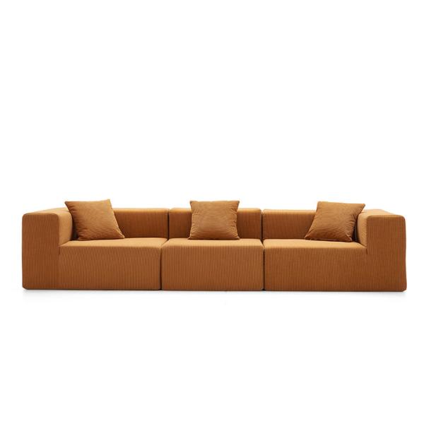Quality Simple Reclining Boneless Sofa Set With Expandable Function Vacuum Packaging Modern Sofa Bed Teddy Sofa for sale