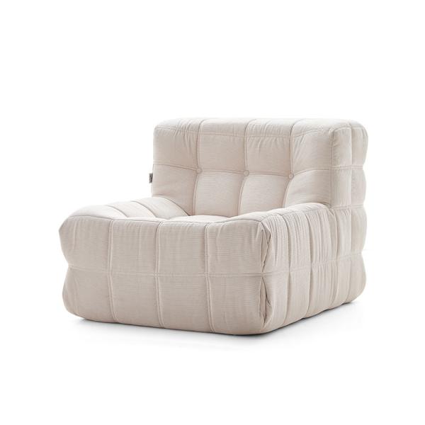 Quality Luxury Modern Brown Vacuum Compression Sofa For Living Room Single 1 Seat for sale