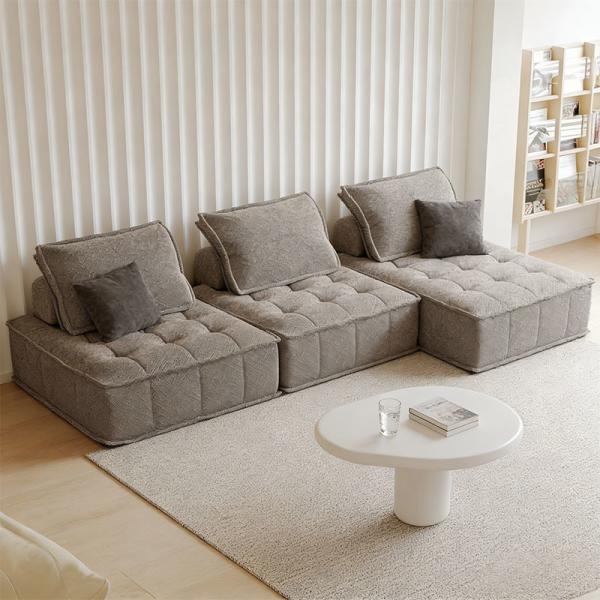 Quality Modern Lazy Home Compressed Sofa Single Fabric Sponge Compressed Sofa Modern for sale