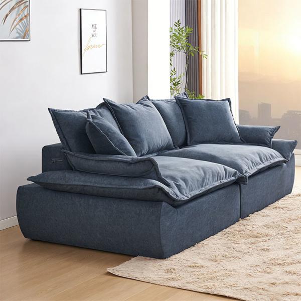 Quality Vacuum Compression Bubble Sofa Compressed Sofa 2 In 1 Compressed Couch Living Room Sofas Set for sale