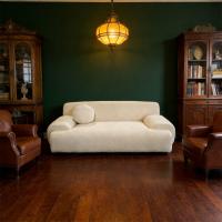 Quality Modern Square Wooden Frame Sectional Sofa Set with Fabric Velvet Upholstery for for sale