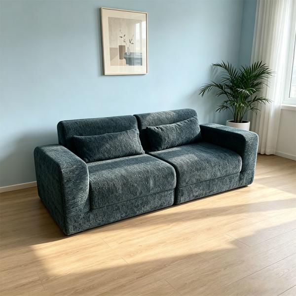 Quality Kongpai Deformable Fabric Sofa Bed New Style Compressed Couch for Living Room for sale