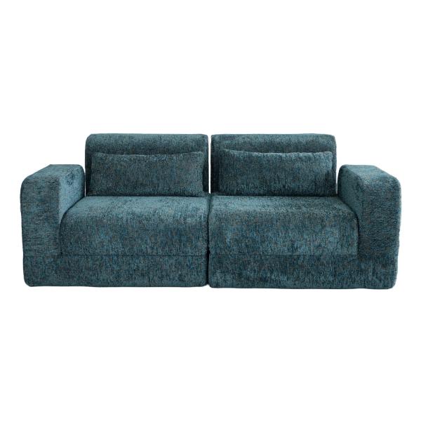 Quality Kongpai Deformable Fabric Sofa Bed New Style Compressed Couch for Living Room for sale