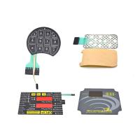 China Customized Membrane Switch Keypad Push Button metal dome membrane switch for sale