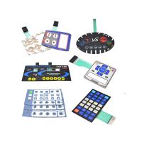 China Custom Membrane Switch Keypad with Metal Dome Waterproof PET PC Overlay Keyboard for sale