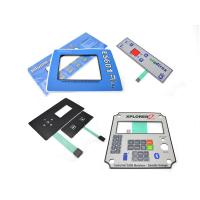China LCD Clear Window Push Button Dome Membrane Switch for sale