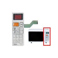 China Custom 0.3mm Overlay Adhesive Tactile Membrane Switch with Metal Dome for sale