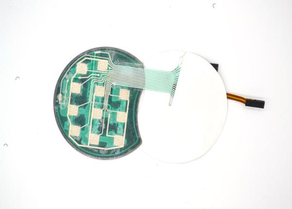 家庭電化製品はELの背部照明の膜スイッチ キーパッドを照らしました