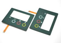 China Four Embossed Button FPC Membrane Switch Keypad with Clear Window - 35V DC, 1 Million Cycle Life for sale