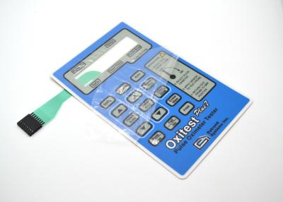 China Glossy / Matte Surface  Metal Dome Membrane Switch For Medical Instrument System for sale