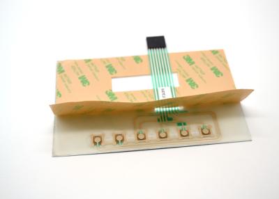 China Lichtgewicht Vlakke het Membraanschakelaar 5 van de Metaalkoepel Kleurendruk op Oppervlaktebekleding Te koop
