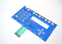 China Embossed Tactile Metal Dome Membrane Switch ZS-48 with Clear Window Surface - Compact Design 10-15 Day Lead Time for sale