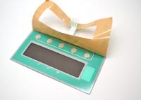 China Custom Tactile Membrane Switch Keypad 57-284g Actuation Force PET Material for sale