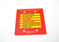 China 112mm x 112mm Flat Button Membrane Switch Panel with Matte Surface Overlay for Power Supply Applications for sale