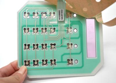 Cina Tastiera flessibile del commutatore di pulsante della membrana con la coda del cavo del connettore di 2.44m in vendita