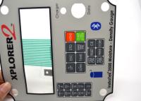 China Durable Tactile Metal Dome Switch Keypad 12mm Screen Printing Custom Colors for sale